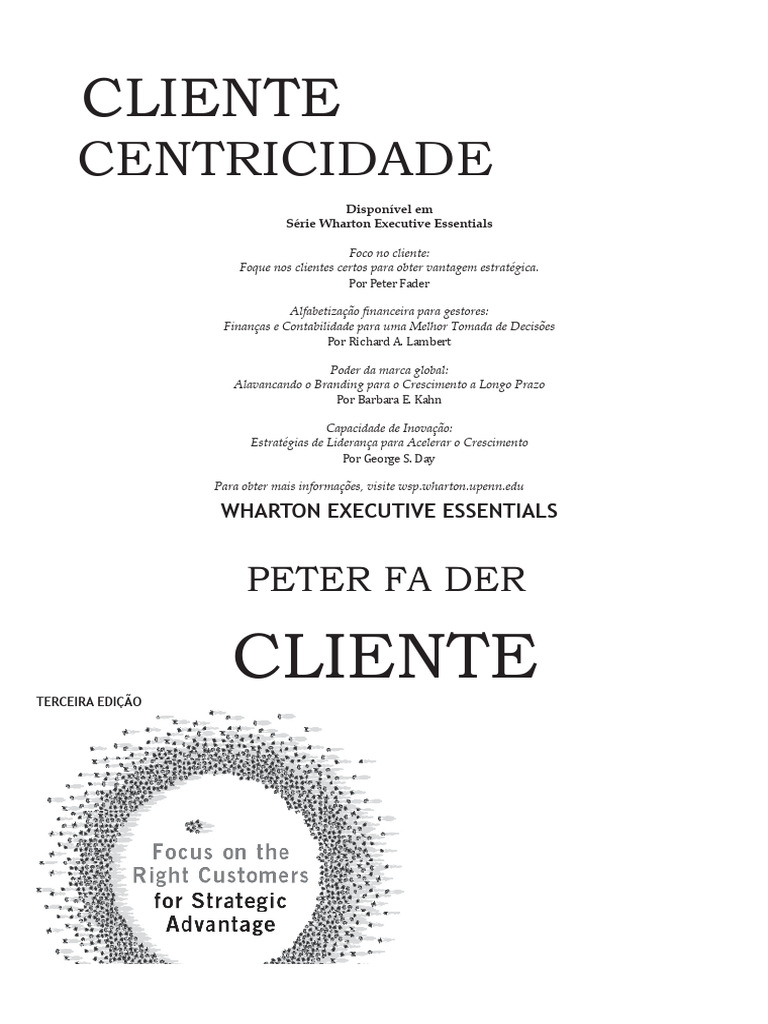 Customer Centricity TRADUZIDO | PDF | Gestão de relacionamento com o ...