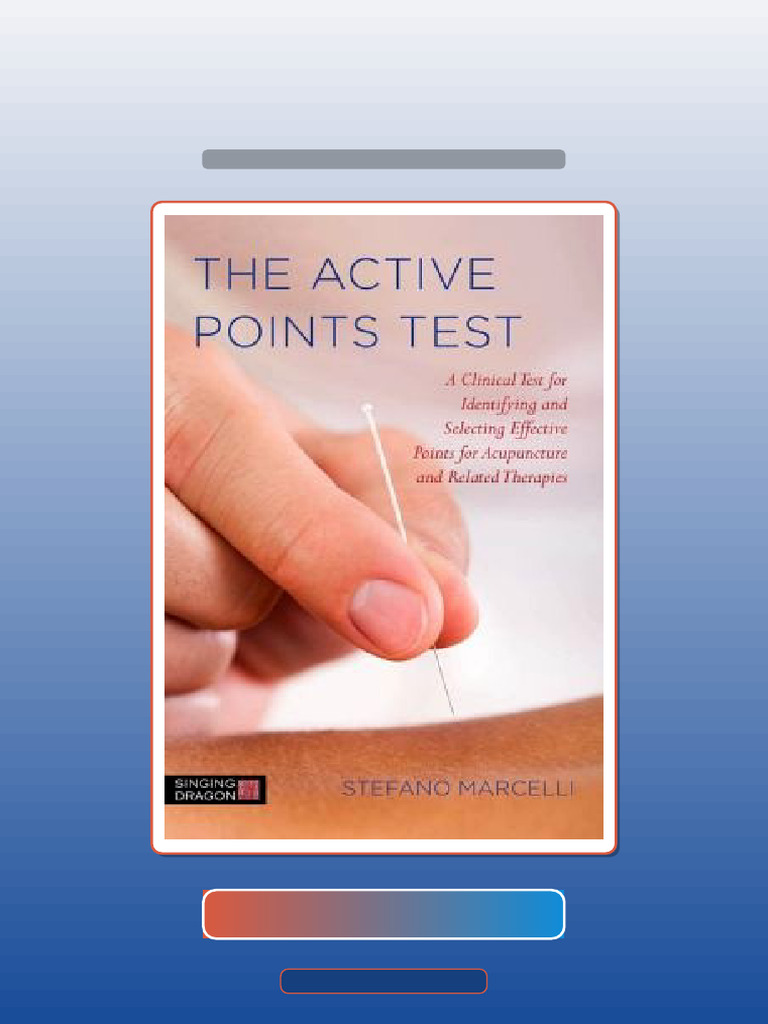 Test Bank for the Active Points Test a Clinical Test for Identifying ...
