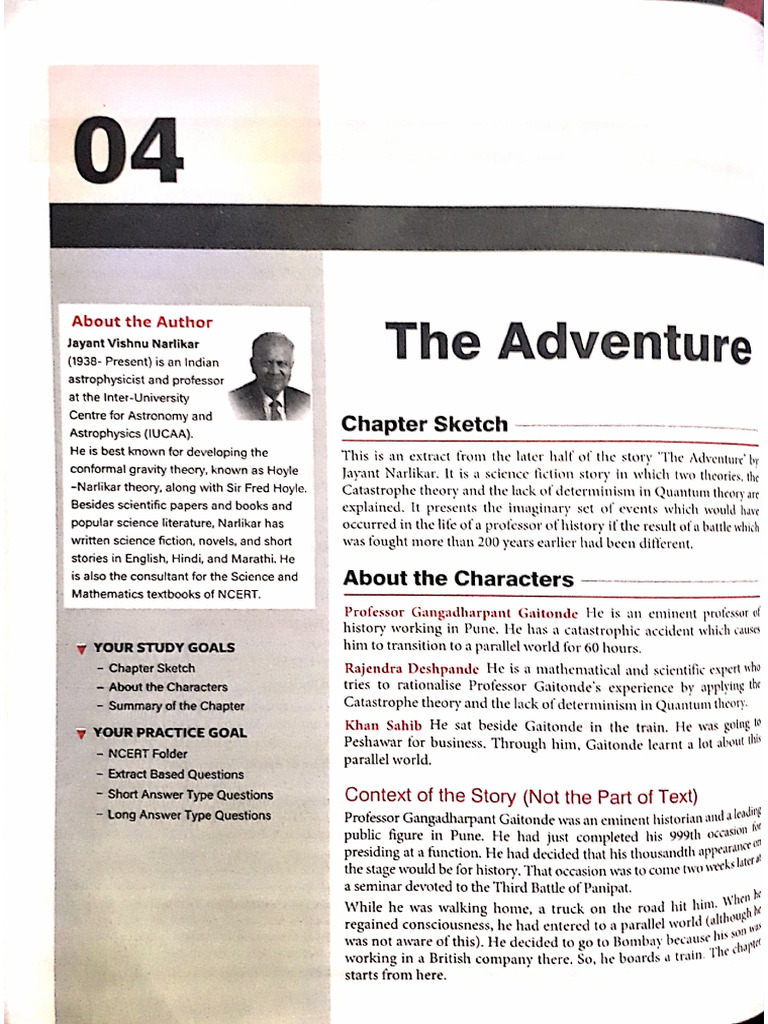 CH 4 (The Adventure) | PDF