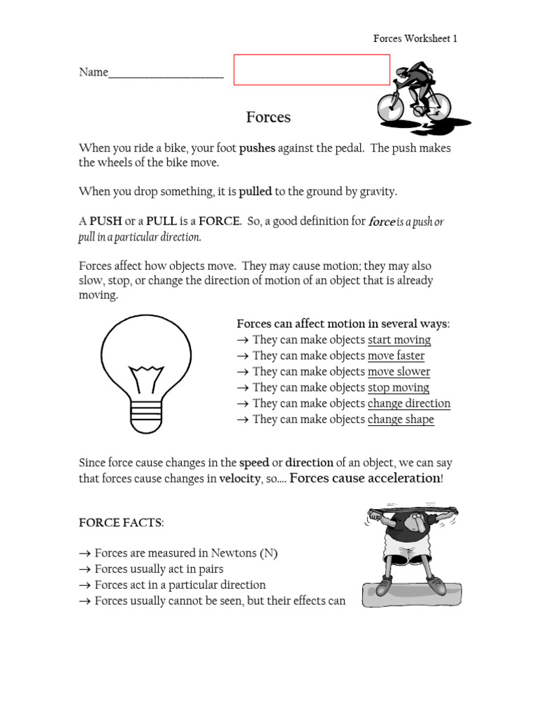Understanding Forces: Pushes and Pulls | PDF | Force | Euclidean Vector