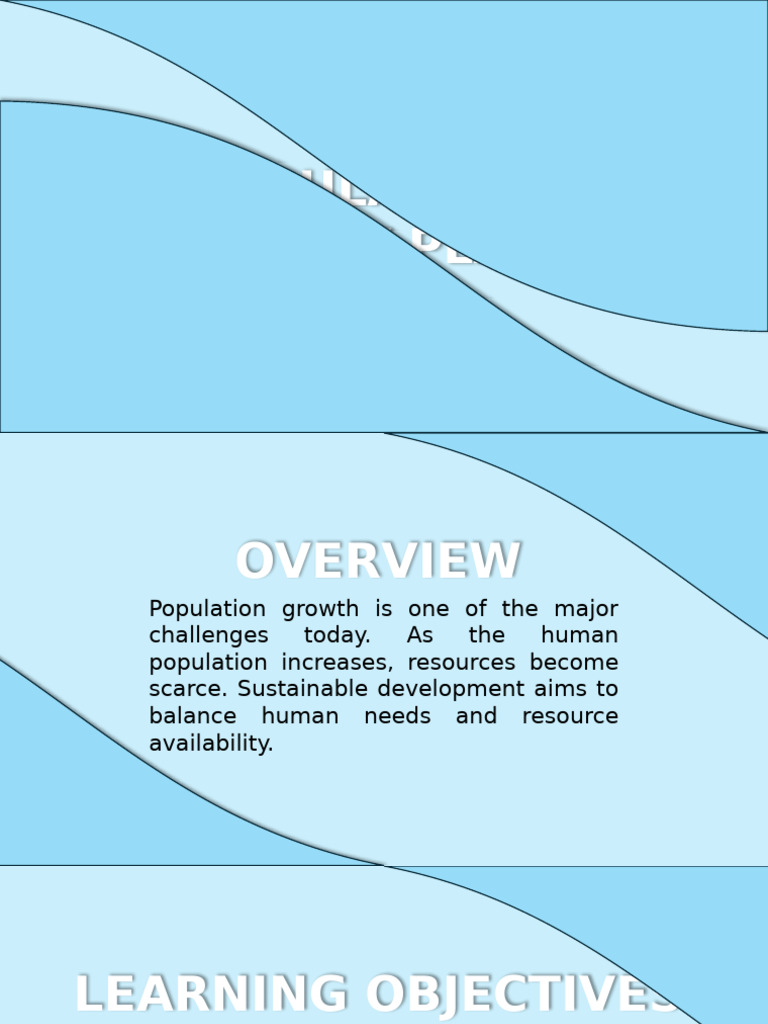 Human Population Growth and Family Planning | PDF | Family Planning ...
