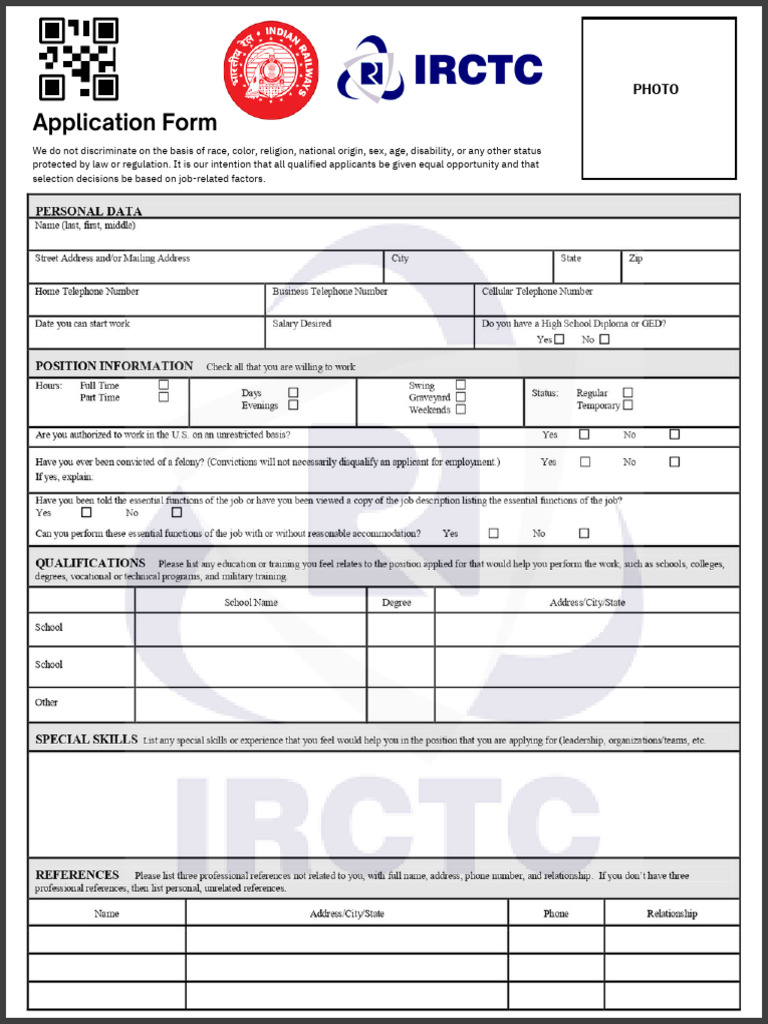 Equal Opportunity Employment Policy | PDF