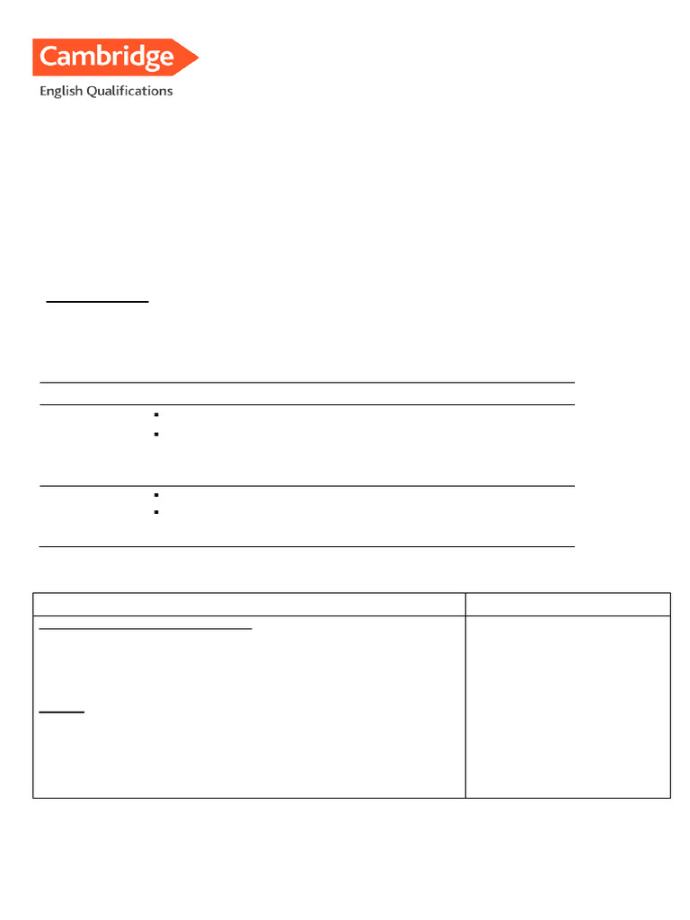 579192 b1 Preliminary for Schools Listening Chocolate | PDF | Chocolate ...