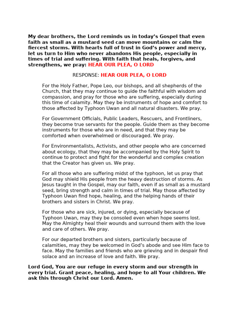 My Dear Brothers | PDF