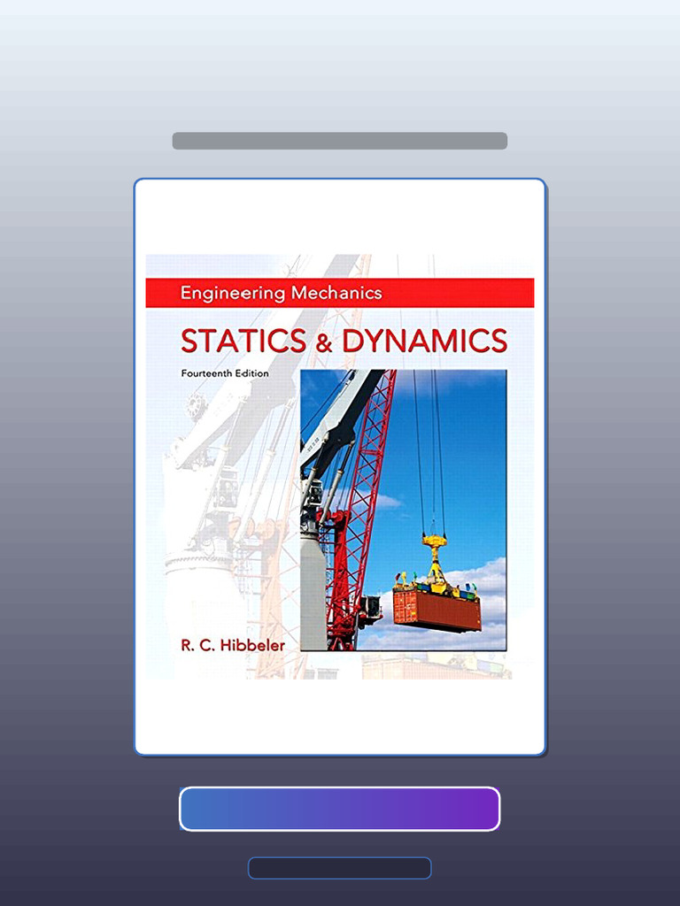 Test Bank for Engineering Mechanics Statics Dynamics 14th Edition | PDF ...