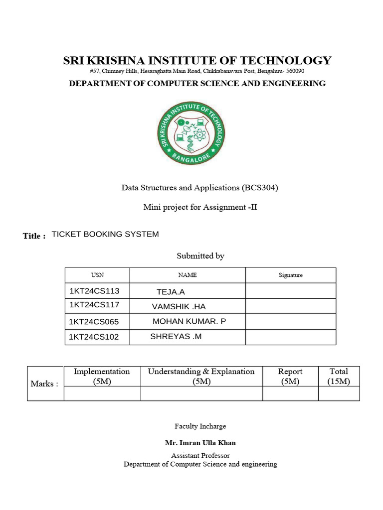 Ticket Booking System in C Programming | PDF | Queue (Abstract Data ...