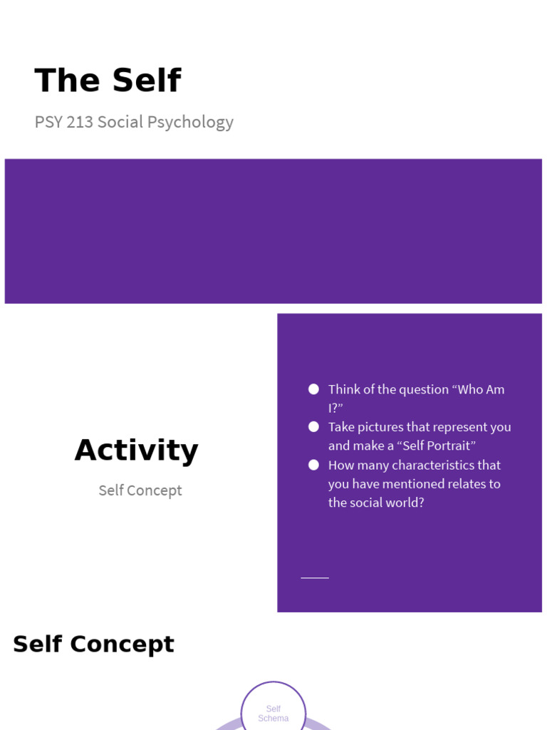 Understanding Self Concept in Social Psychology | PDF | Self Esteem ...