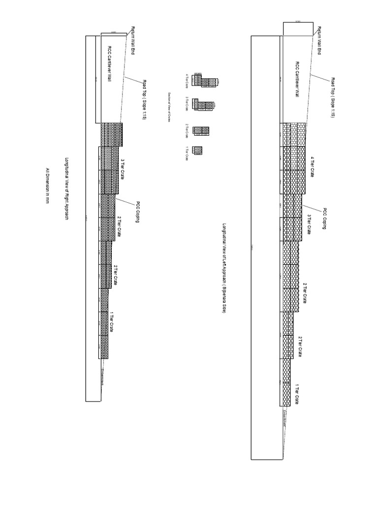 Road Design Dimensions and Crate Layouts | PDF