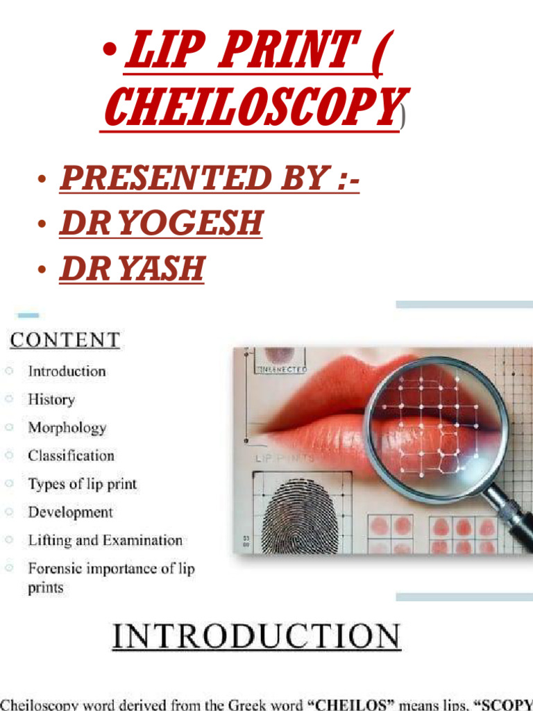 lip print | PDF