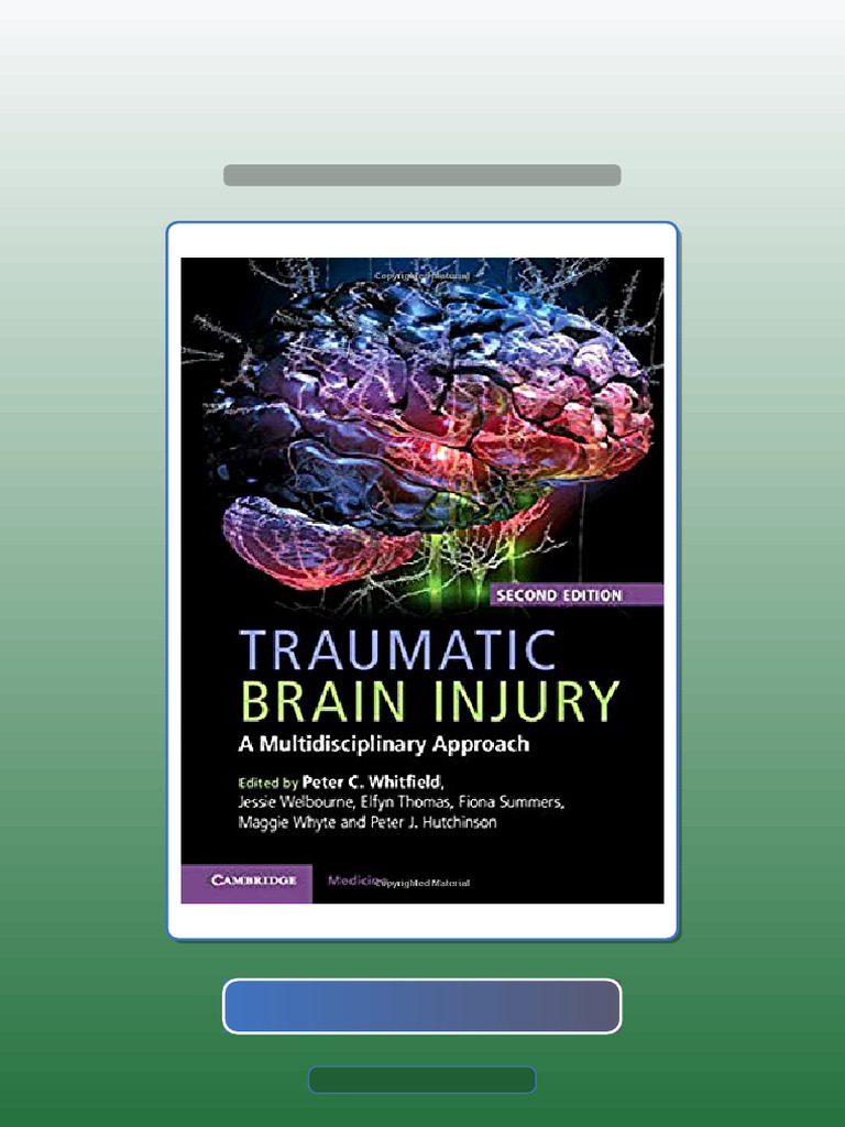 Test Bank for Traumatic Brain Injury a Multidisciplinary Approach | PDF ...