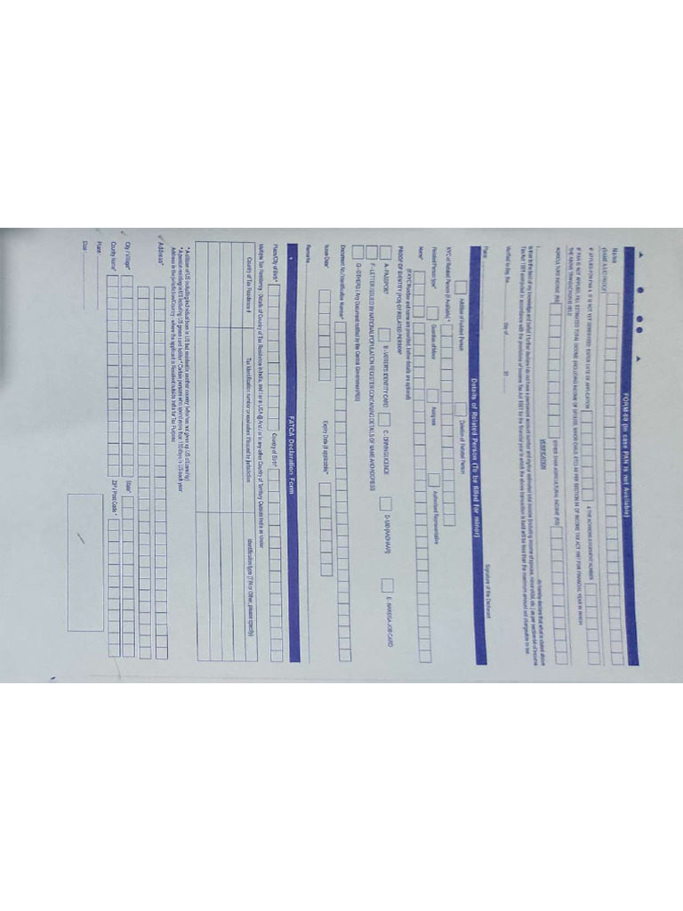 Minor Sbi Account Form | PDF