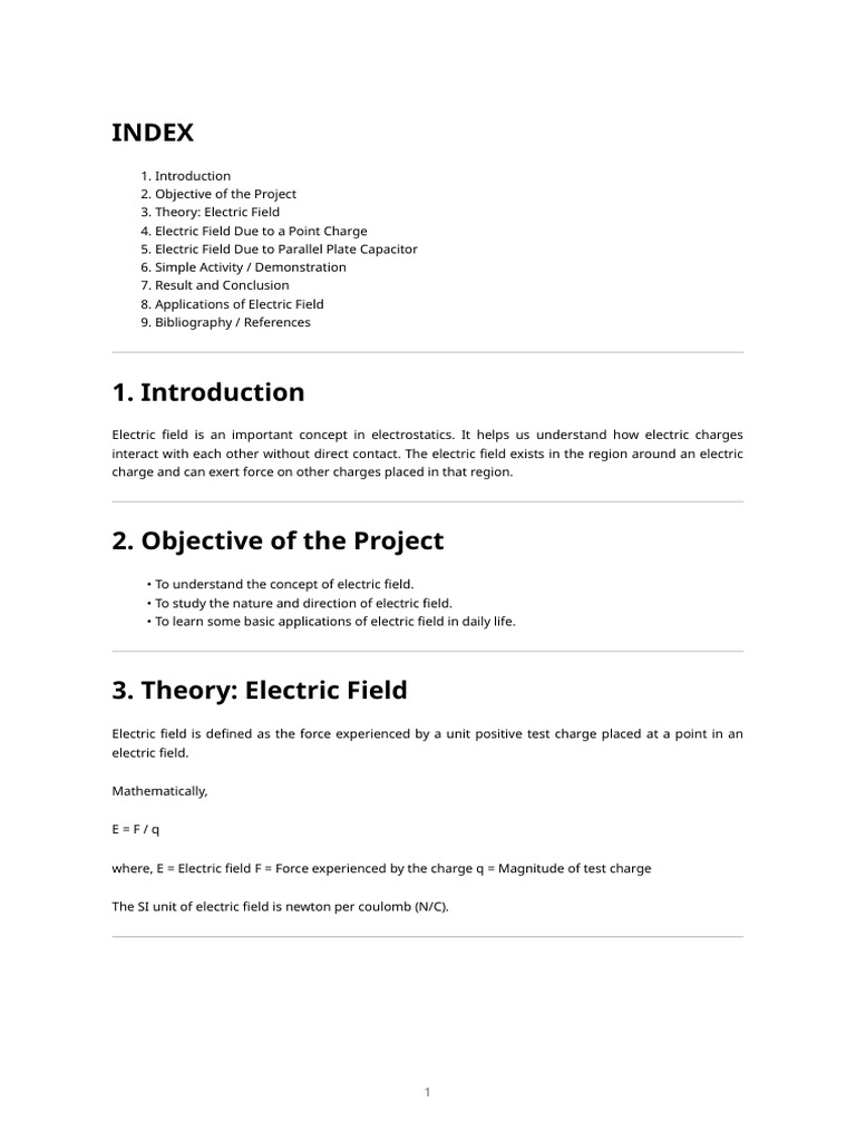 Understanding Electric Fields in Physics | PDF | Electric Field | Force