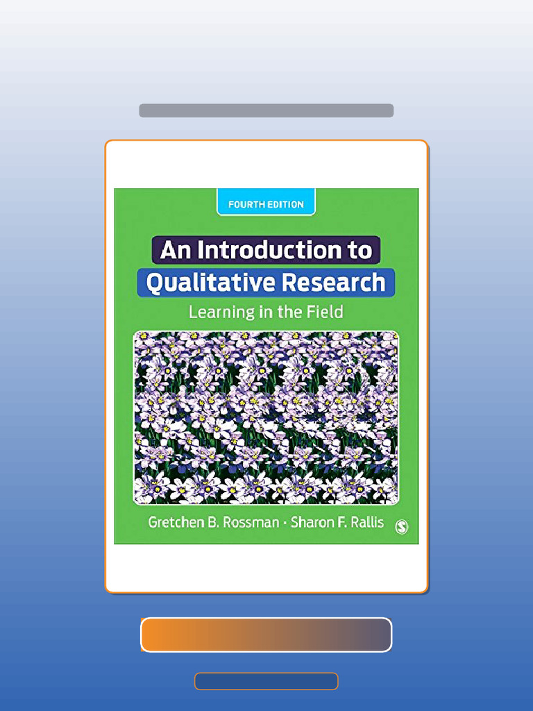 Test Bank for an Introduction to Qualitative Research Learning in the ...