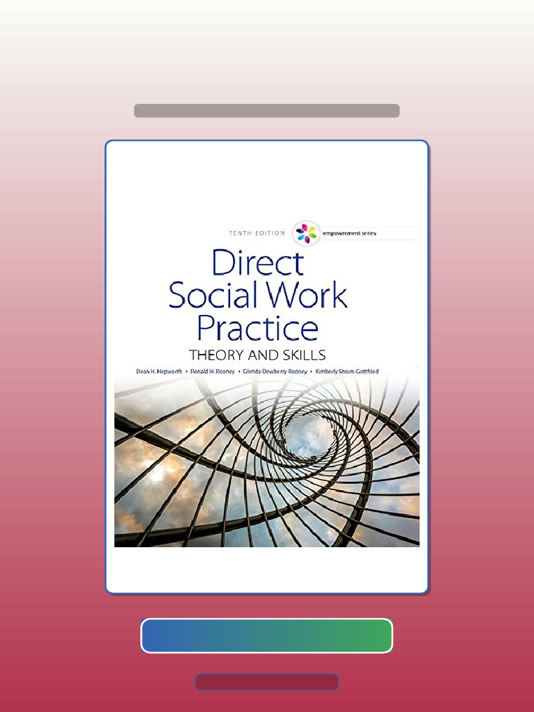 Test Bank for Empowerment Series Direct Social Work Practice Theory and ...