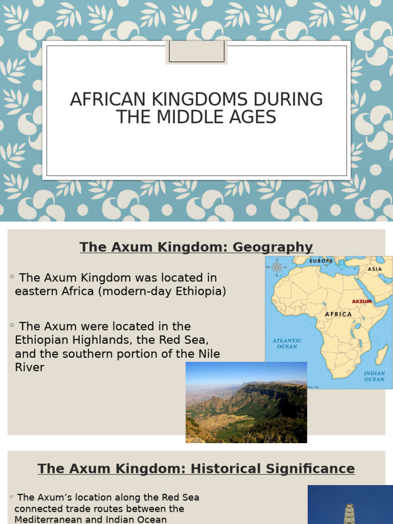African Kingdoms of the Middle Ages | PDF | Abrahamic Religions | Africa