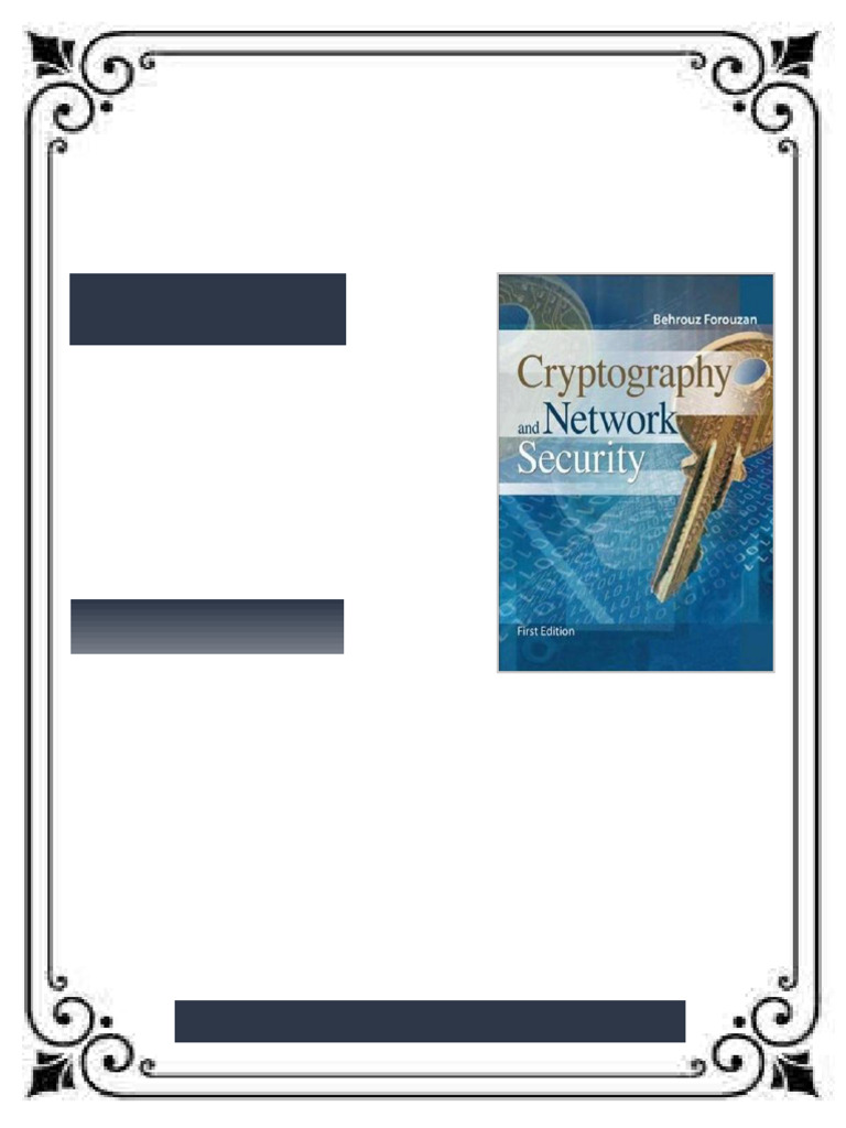 Cryptography Network Security 1st Edition Behrouz Forouzan ebook ready-to-download pdf | PDF ...