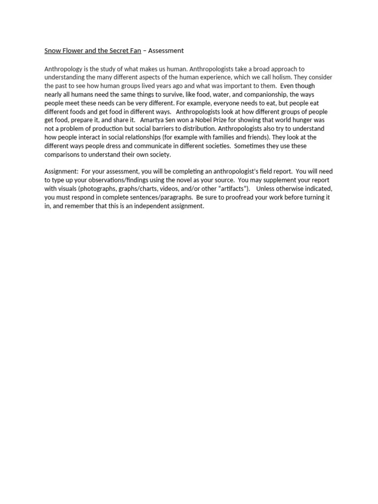 Anthropologists Report | PDF | Anthropology | Psychology