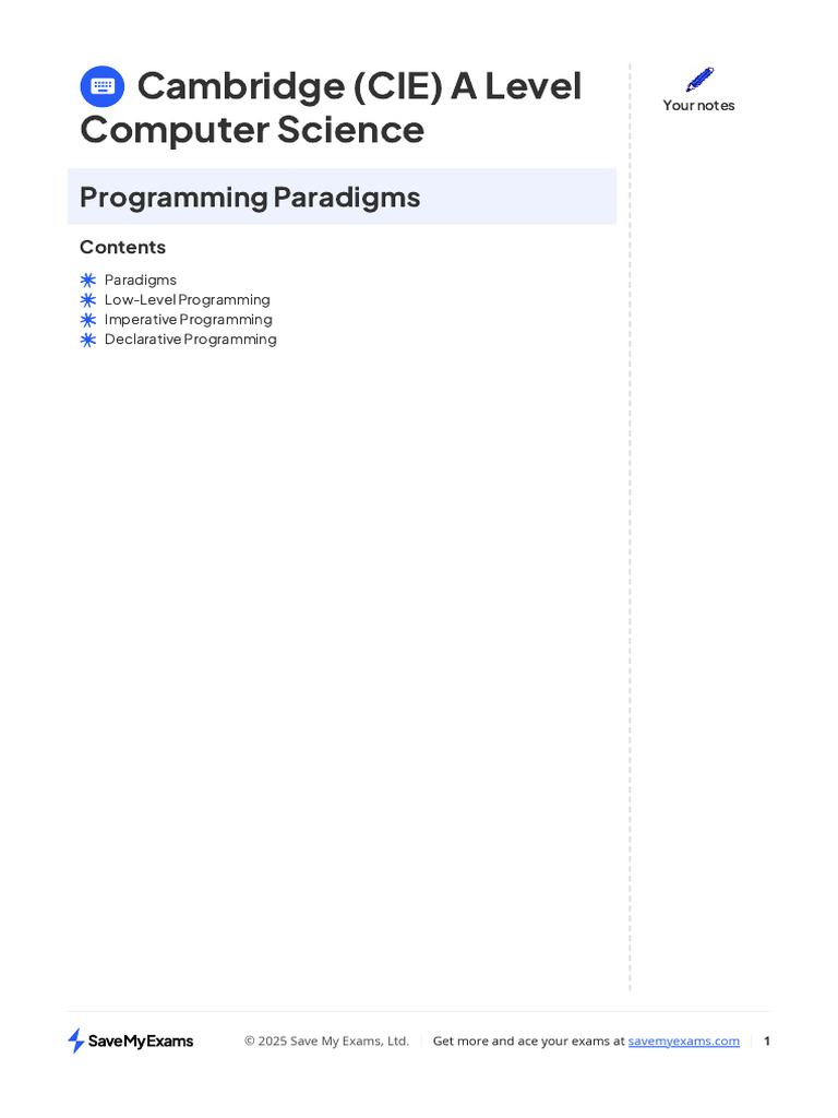 PROGRAMMING PARADIMS | PDF | Programming Paradigms | Systems Engineering