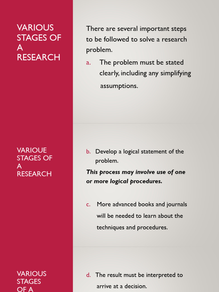 Research Methodology VI | PDF