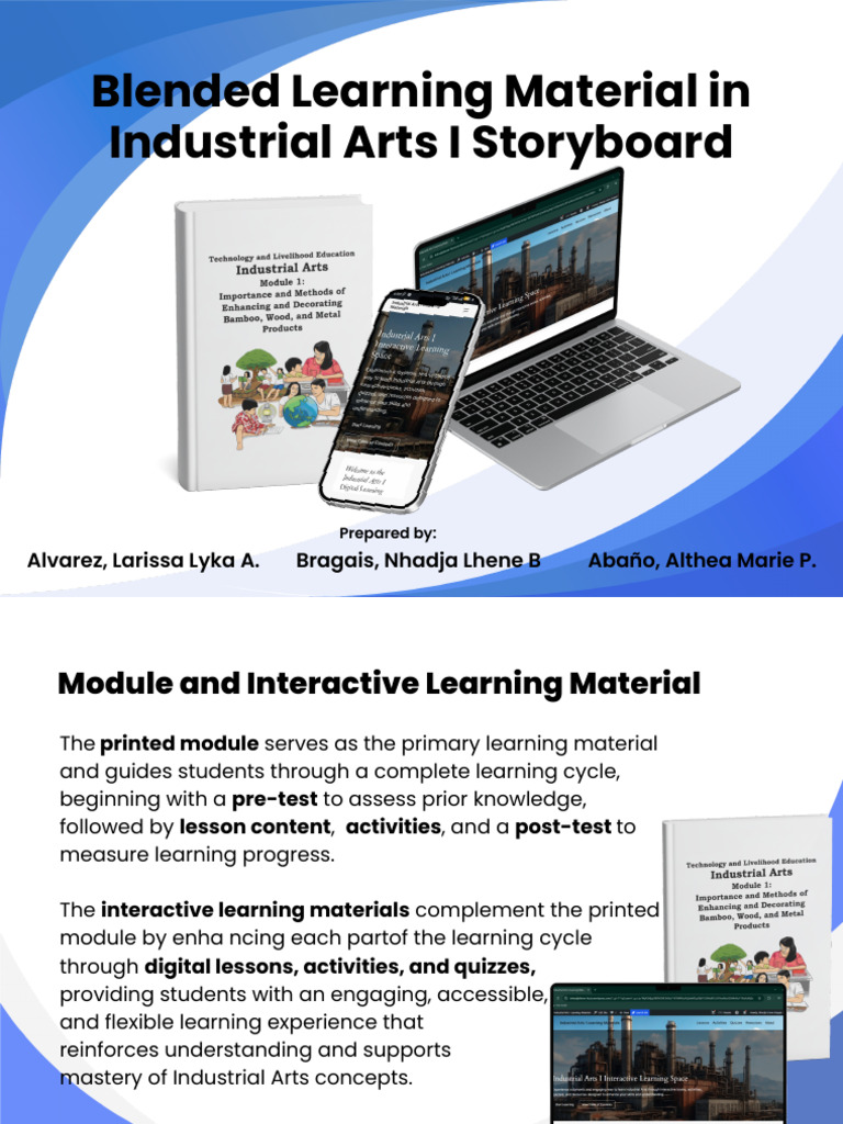 Final Storyboard | PDF | Learning | Quiz