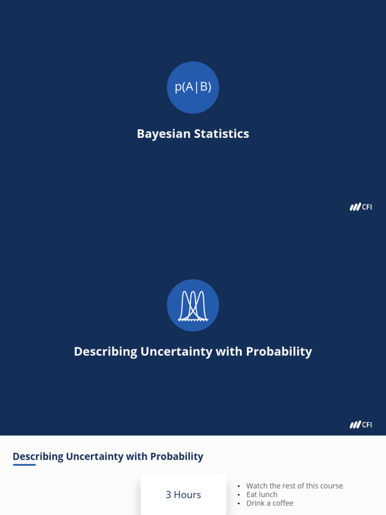 Bayesian Course Slides | PDF | Bayesian Inference | Probability