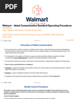 Walmart FCCA Audit Checklist Guide | PDF | Walmart | Calibration