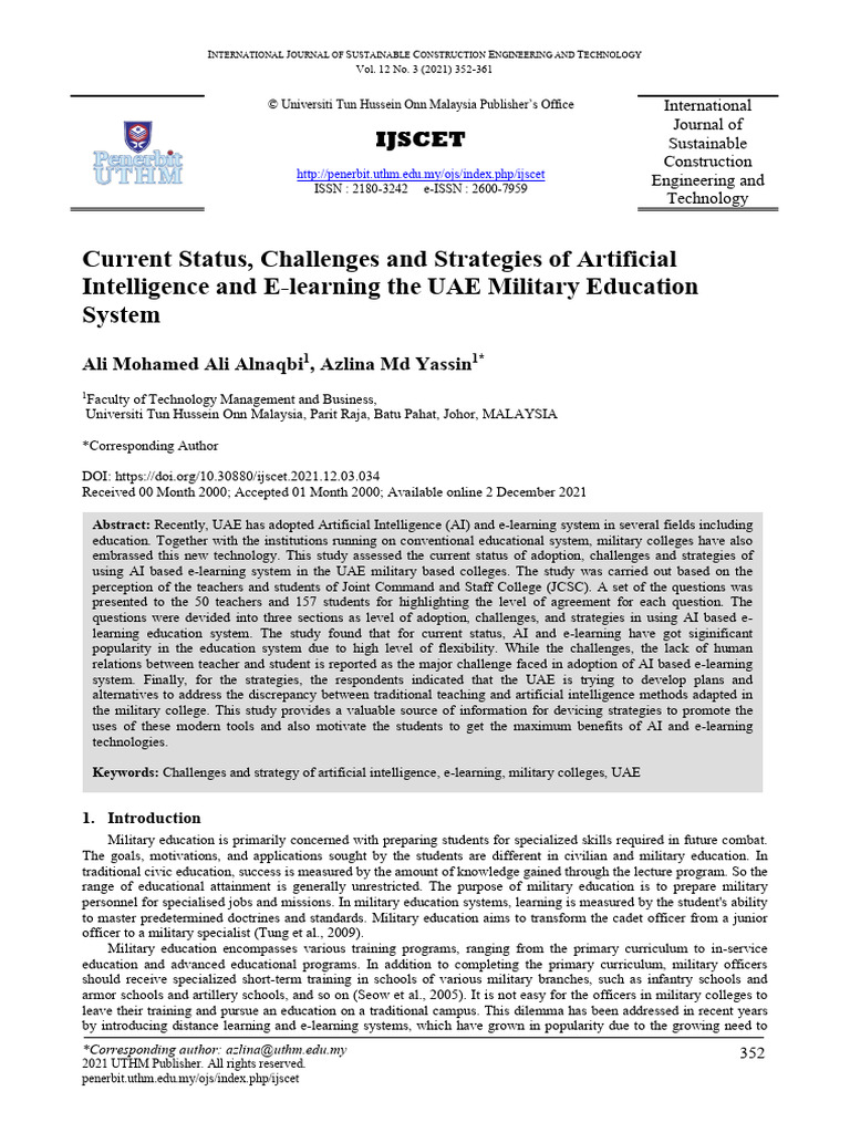AI | PDF | Educational Technology | Artificial Intelligence
