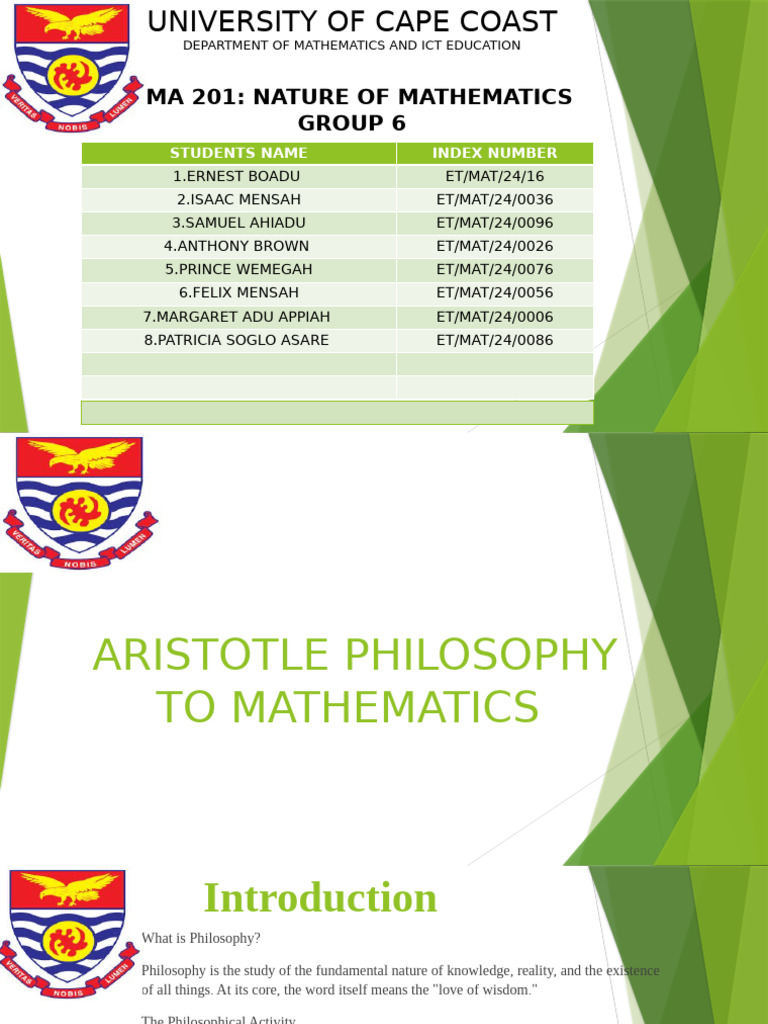 NATURE OF MATHEMATICS GROUP 6 | PDF | Quantity | Mathematics