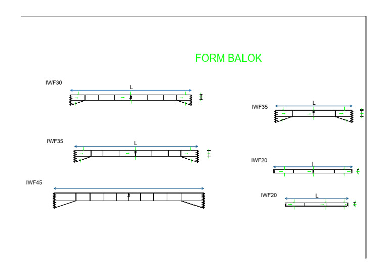 Detail Form Balok Cat | PDF