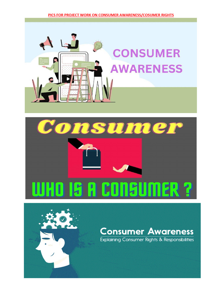 01 Pics for Consumer Rights Projects | PDF