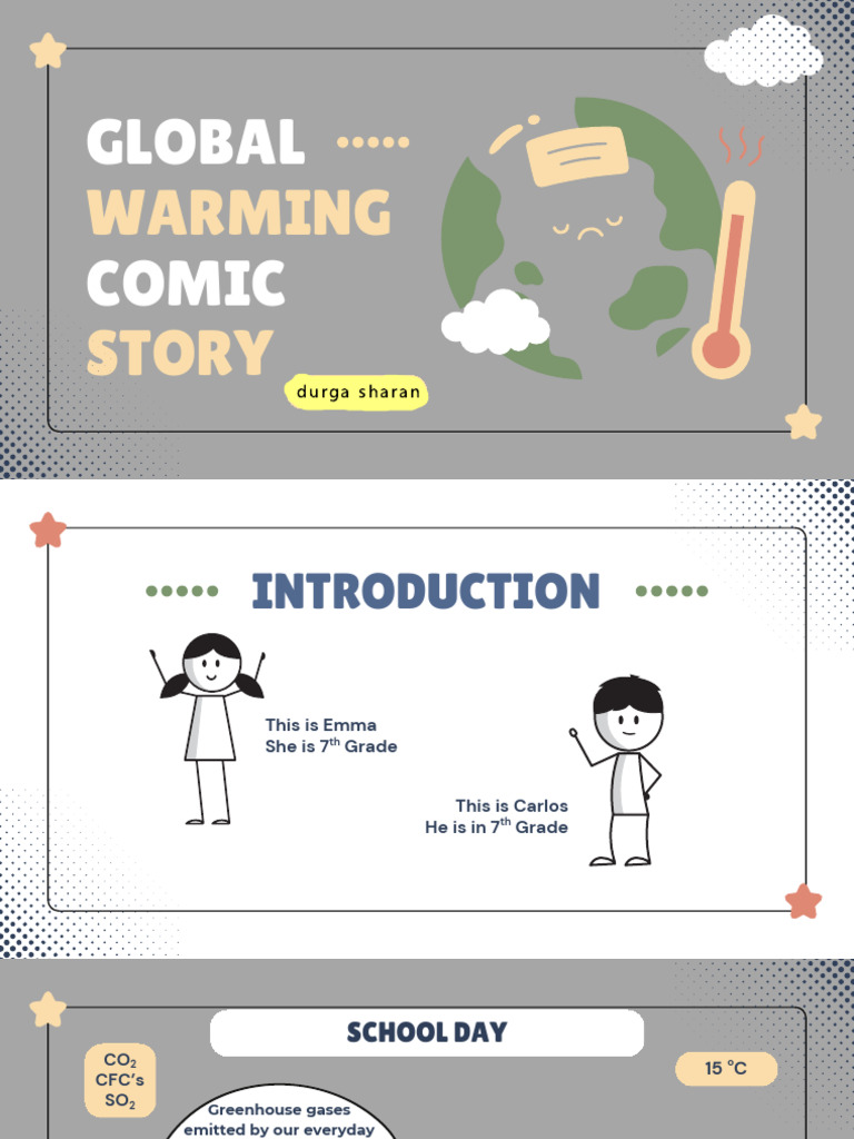 Global Warming Comic Strip | PDF