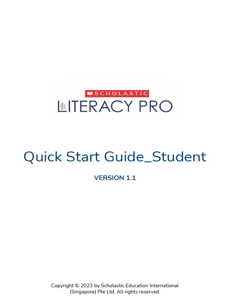 Quick Start Guide_Student | PDF
