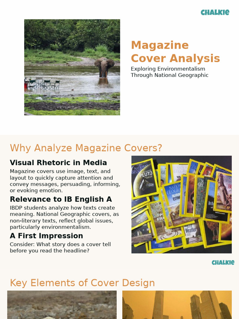 Magazine Cover Analysis | PDF | Human Communication | Communication