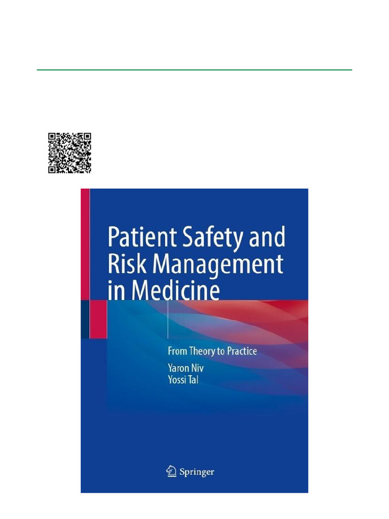 Patient Safety and Risk Management in Medicine From Theory to Practice ...
