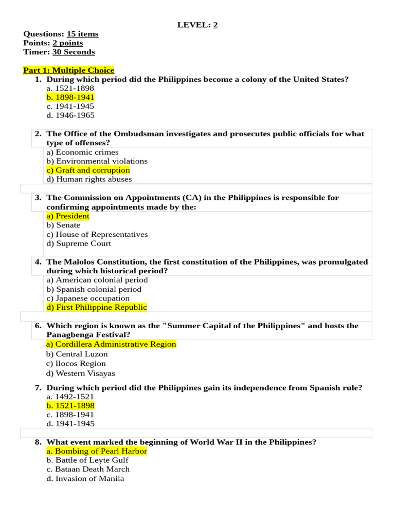 LEVEL 2 | PDF