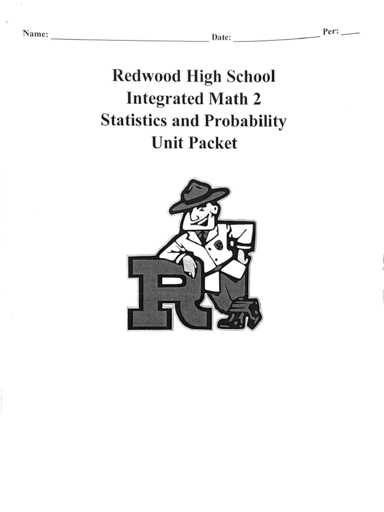 Day 5 Unit 1 Probability HW Packet | PDF
