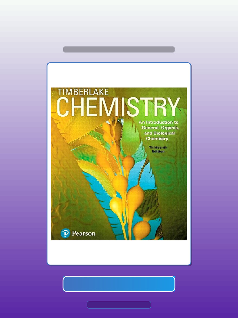 Test Bank for Chemistry an Introduction to General Organic and ...