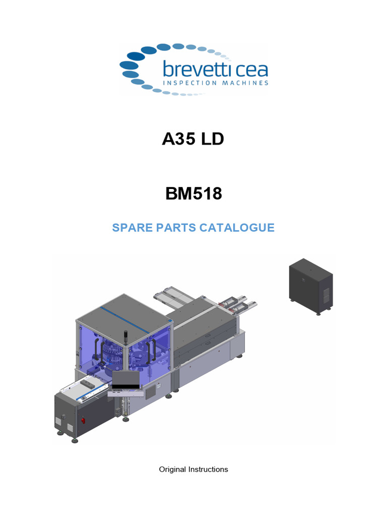 A35 LD Spare Parts Catalogue | PDF | Mechanical Engineering | Machines
