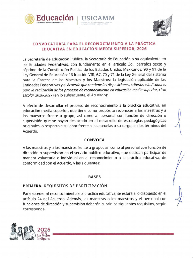 Convocatoria de RPE EMS 2026 | PDF