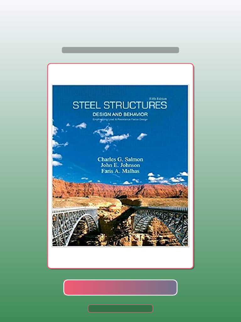 Test Bank for Steel Structures Design and Behavior 5th Edition by ...