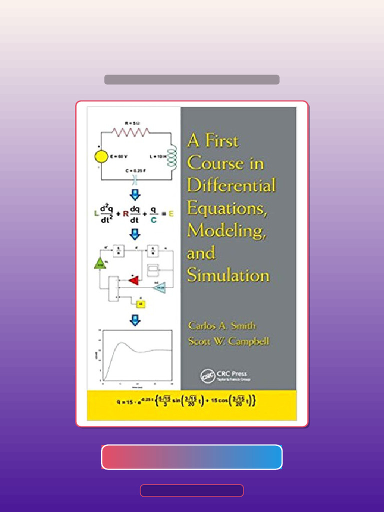 Test Bank for First Course in Differential Equations Modeling and ...