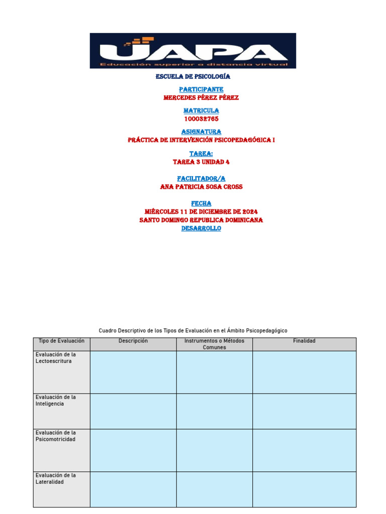 Tarea 3 Unidad 4 Pr%C3%A1ctica de Intervenci%C3%B3n Psicopedag%C3 ...