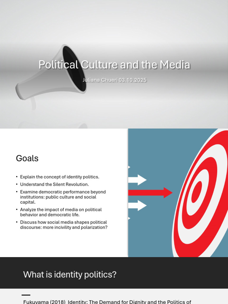 Lecture 8_Political Culture and the Media | PDF | Identity Politics ...
