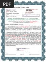 Regstered Bonded Promissory Note | PDF | Bonds (Finance) | Promissory Note