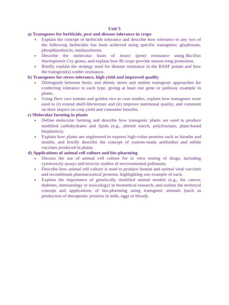 Unit 5 | PDF