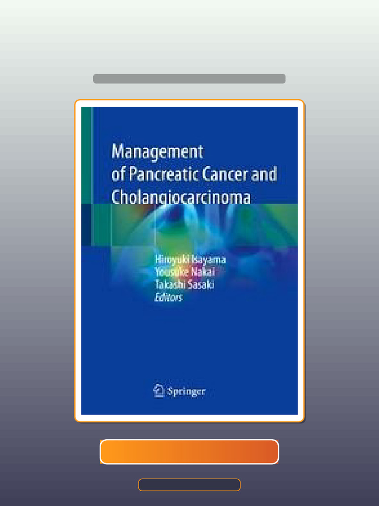 Test Bank for Management of Pancreatic Cancer and Cholangiocarcinoma ...