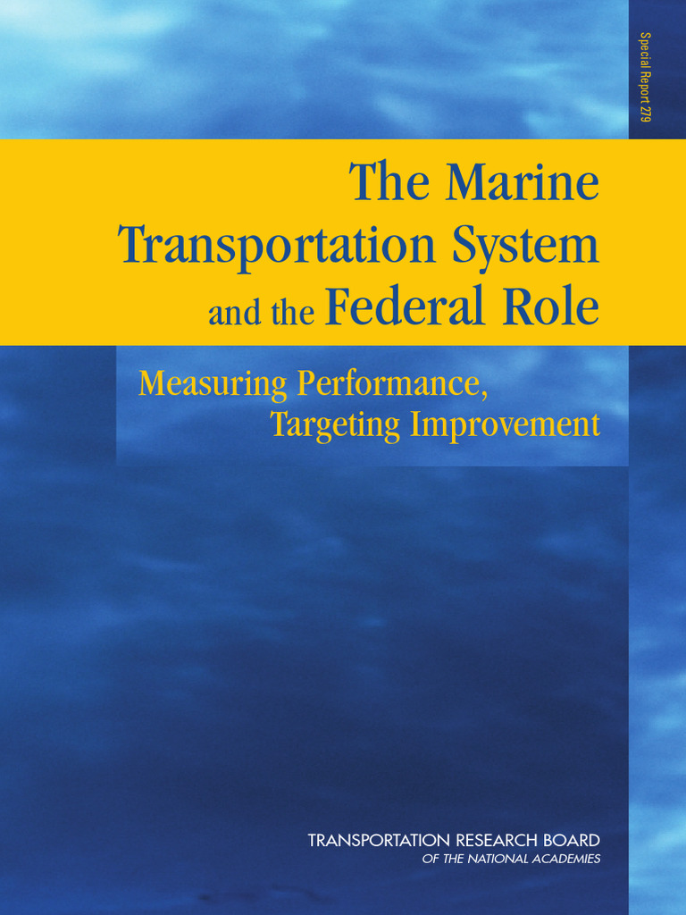 Marine Transportation System Report 279 | PDF | Transport | Cargo