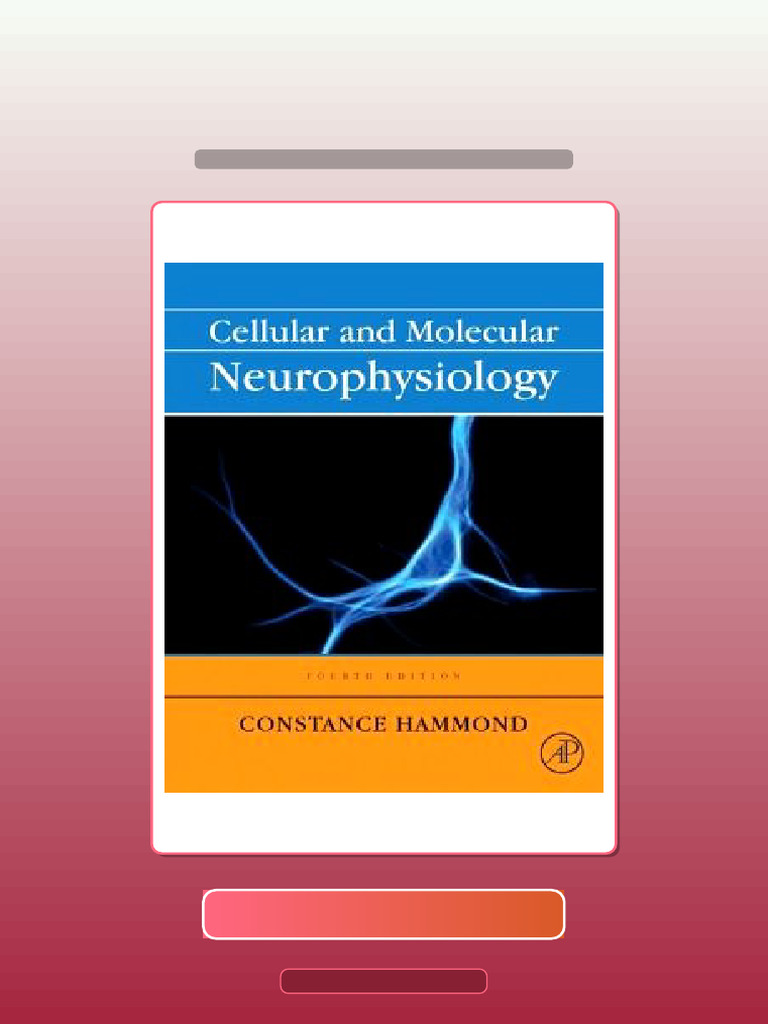 Test Bank for Cellular and Molecular Neurophysiology 4th Edition | PDF ...