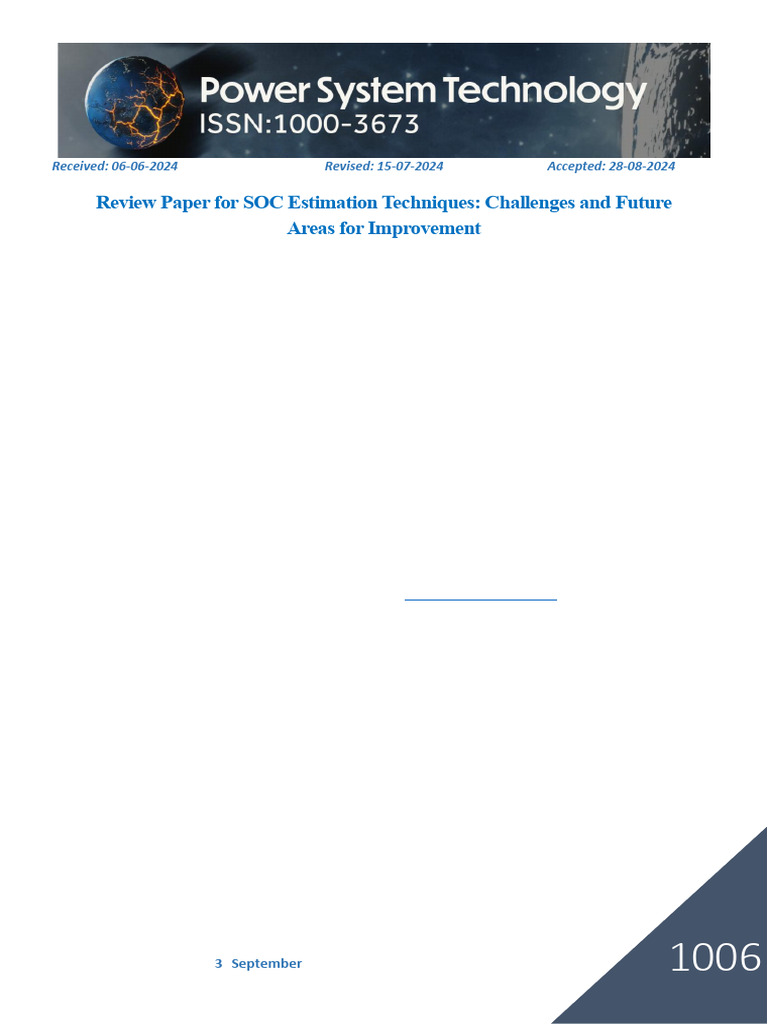 02+Review+Paper+for+SOC+of+Lithium Ion+Batteries+and+EVs | PDF ...