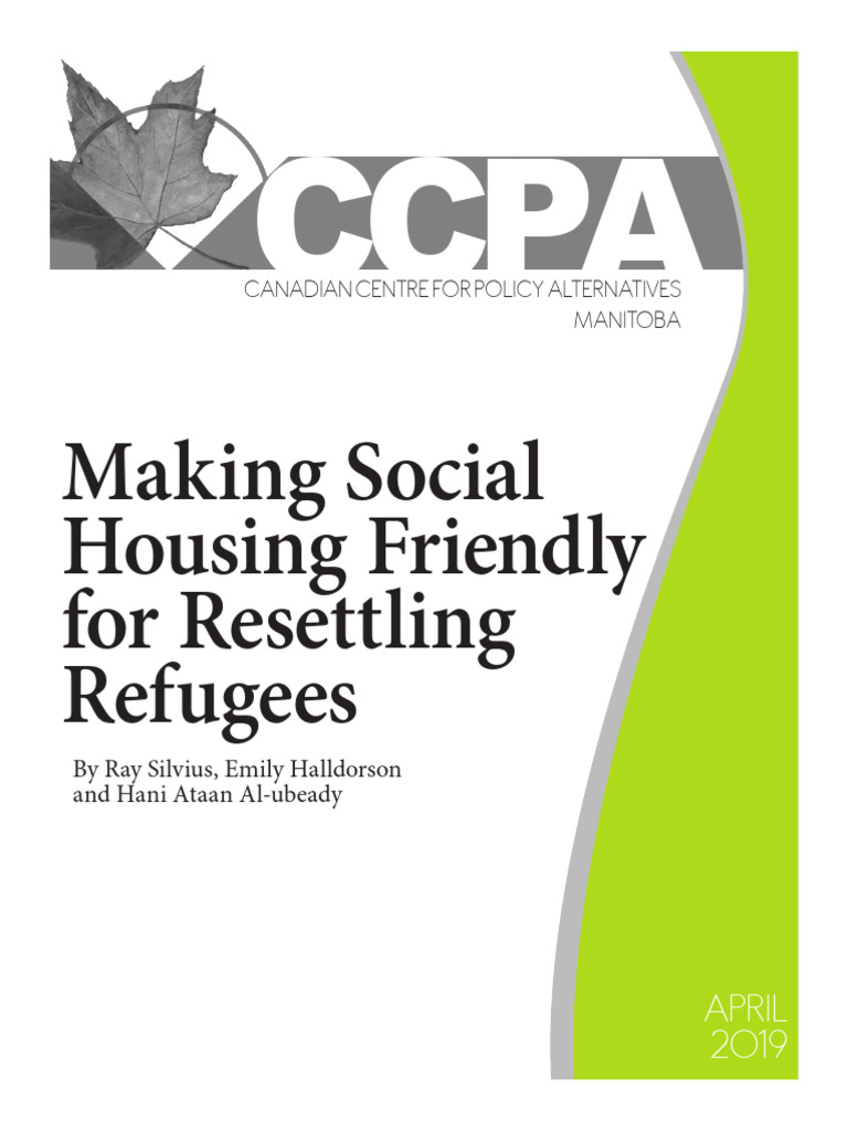 Silvius et al. (2019) - Making social housing friendly for resettling refugees | PDF | Refugee ...